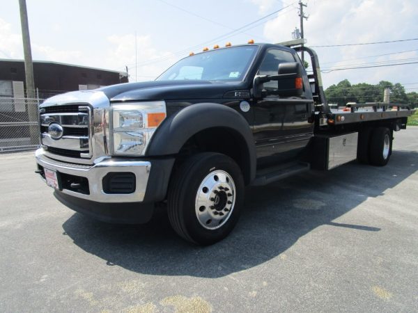 2016 Ford F-550 XLT 4x4, Jerr-Dan 19' Diamond Plate Steel Rollback ...
