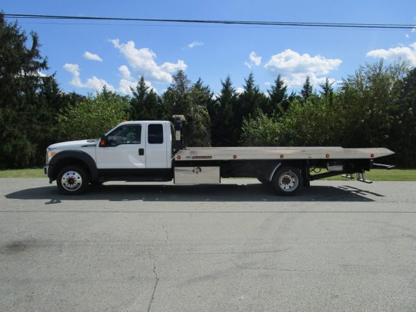 2013 Ford F550 4x4 Extended Cab, Jerr-Dan 19' NGAF Aluminum Rollback ...