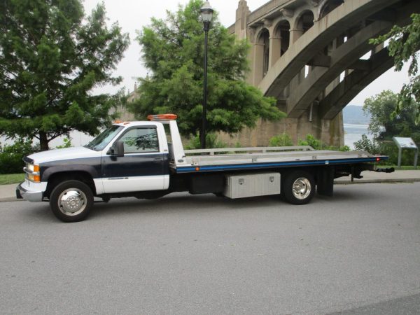 1995 Chevrolet Silverado HD-3500 Kilar 18.9' Aluminum Rollback ...