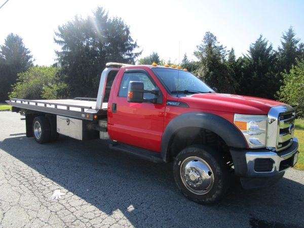 2016 Ford F550, Regular Cab, Chevron 19' Steel Rollback | Nussbaum ...